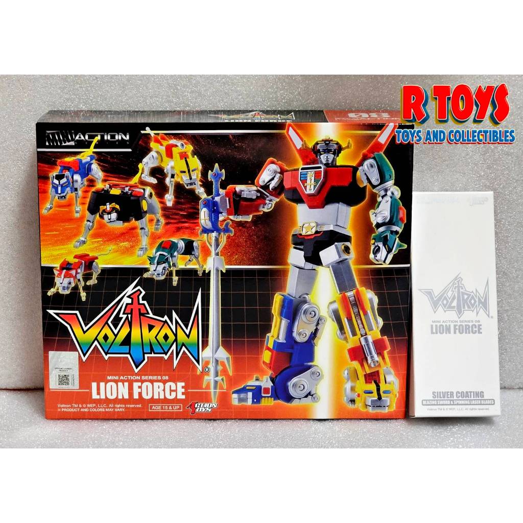 Action Toys Mini Action Voltron Lion Force ACGHK VERSION with Extra ...