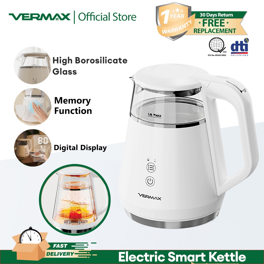 Vermax Electric Kettle 1000W Double layer Japanese Electric Kettle ...