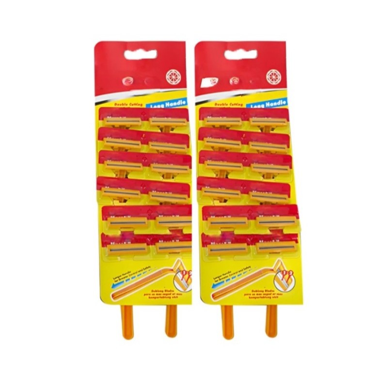 APEX WHOLESALE Khing Ever Twin Blade Razor Shaver Clean Shaver 24pcs ...