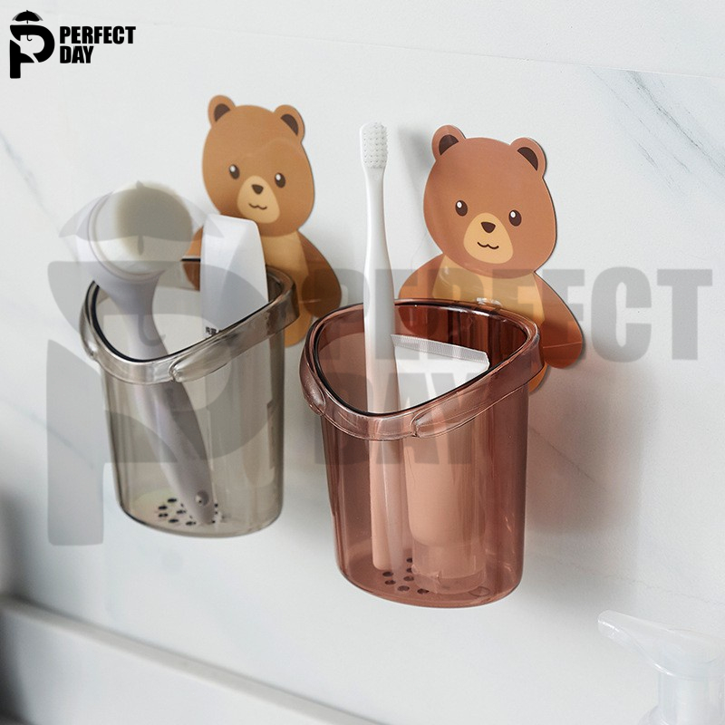 Perfect Toothbrush Holder Toothpaste Storage Rack Shaver Tooth Brush ...