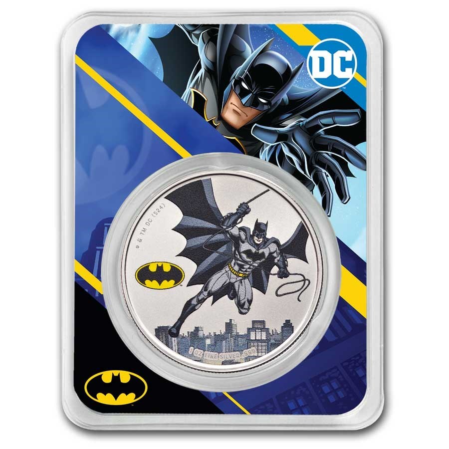 2023 Samao DC Comics Batman 1oz Colorized Silver Coin in TEP | Shopee ...