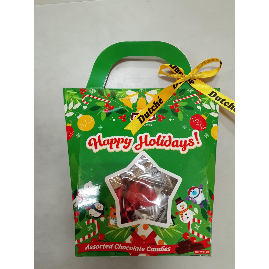 Dutche Christmas Gift Chocolate BOX / POUCH | Shopee Philippines