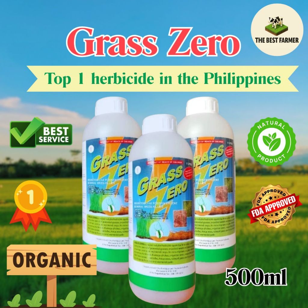 Grass Zero 500ml Herbicide – General Weed Control Solution for ...