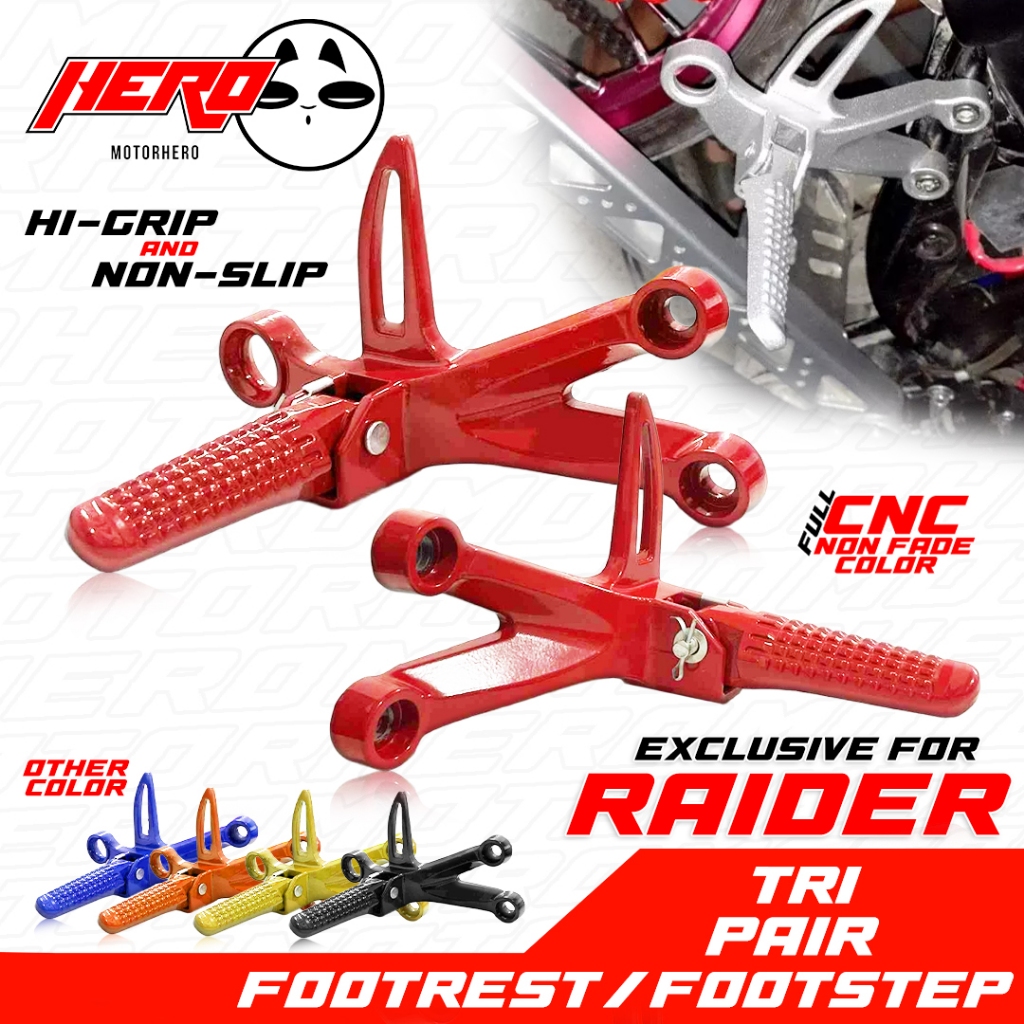 TR1 Rear Footrest Set For Raider Aluminum Alloy | Shopee Philippines