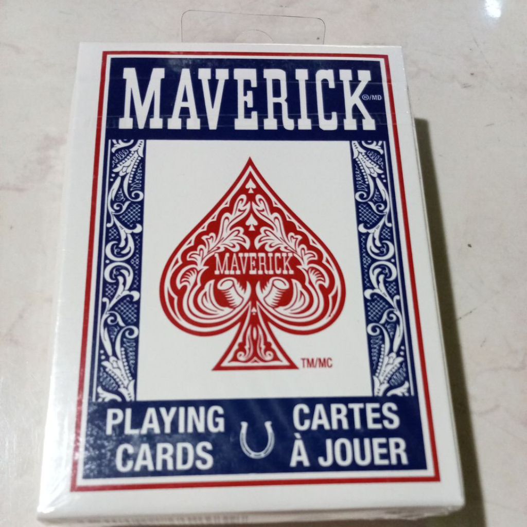 Maverick Playing Cards 12 Pack, Standard Index, Red and Blue Decks ...