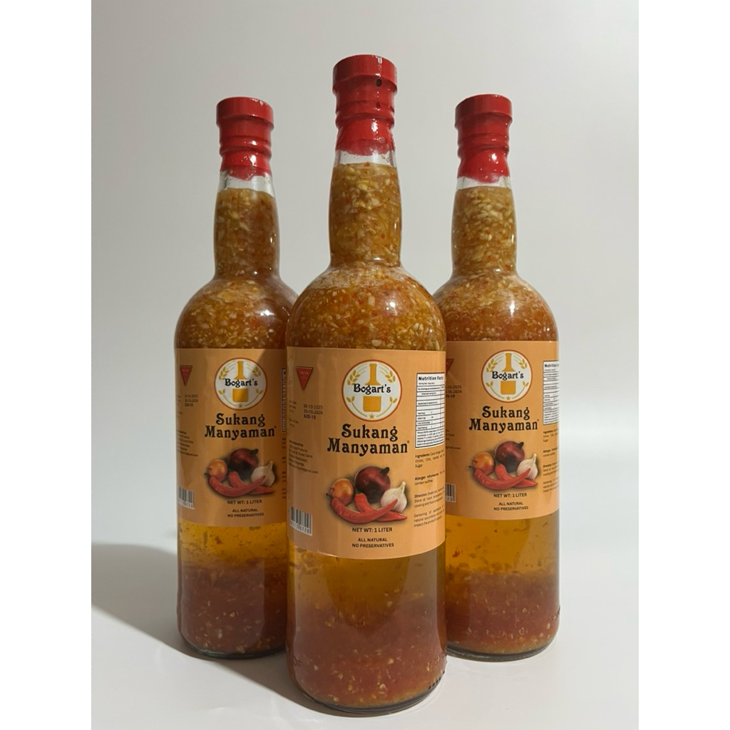 Bogart’s Sukang Manyaman 1 Liter/ 500ML *Maximum 5 Bottles Per Order ...