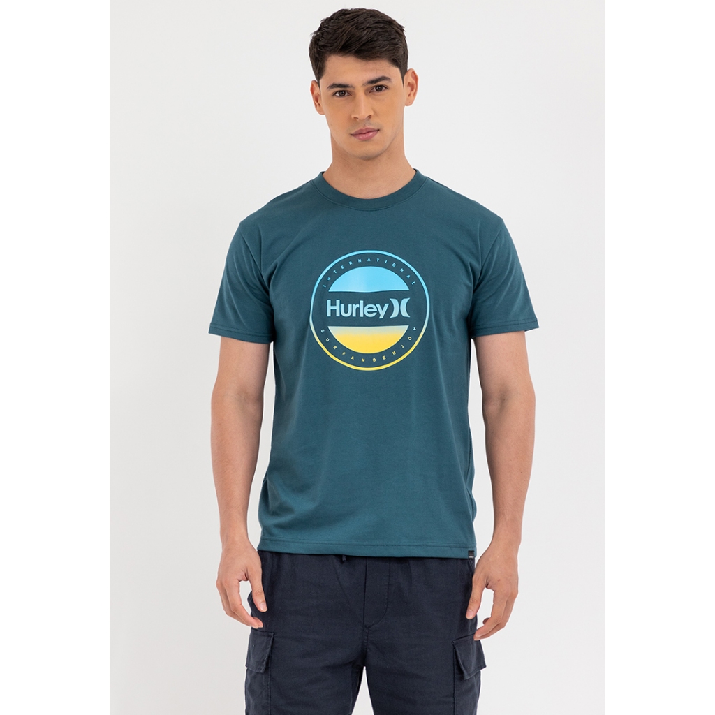 Men's High Density Gradient Logo Tee Atlantic Deep | Shopee Philippines