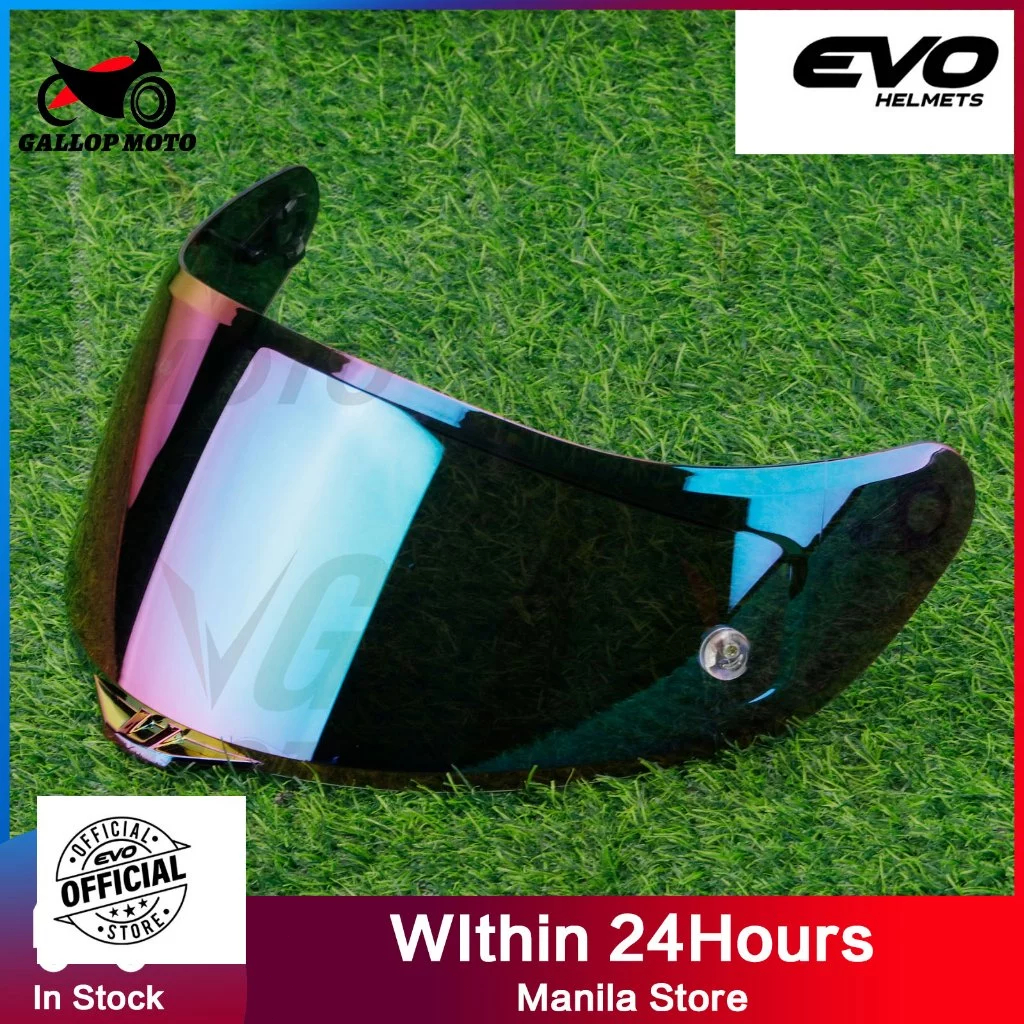 EVO Visor Lens For GSX-3000/GT-PRO Iridium REVO Helmet Lens Smoke and ...
