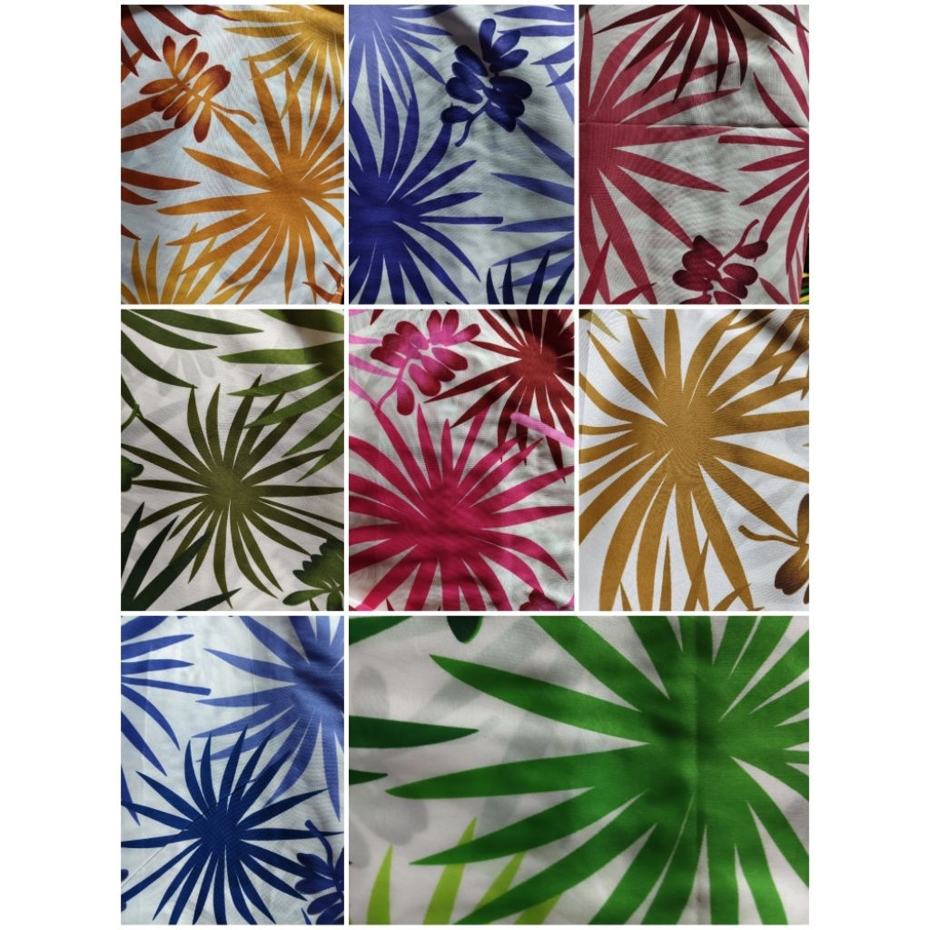 New Tasyo Aesthetic Anahaw Design Fabric/tela only PER YARDS GEENA ...