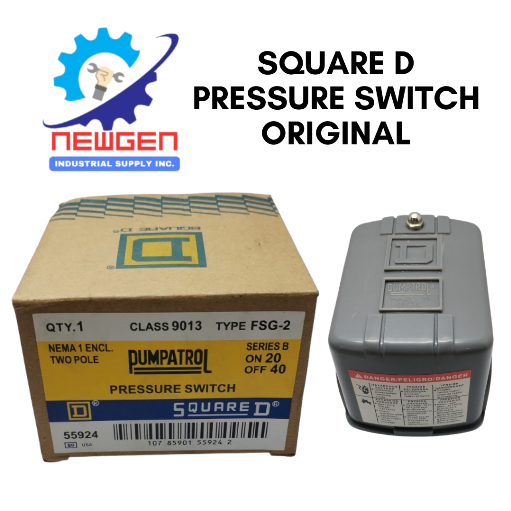 SQUARE D PRESSURE SWITCH ORIGINAL | Shopee Philippines