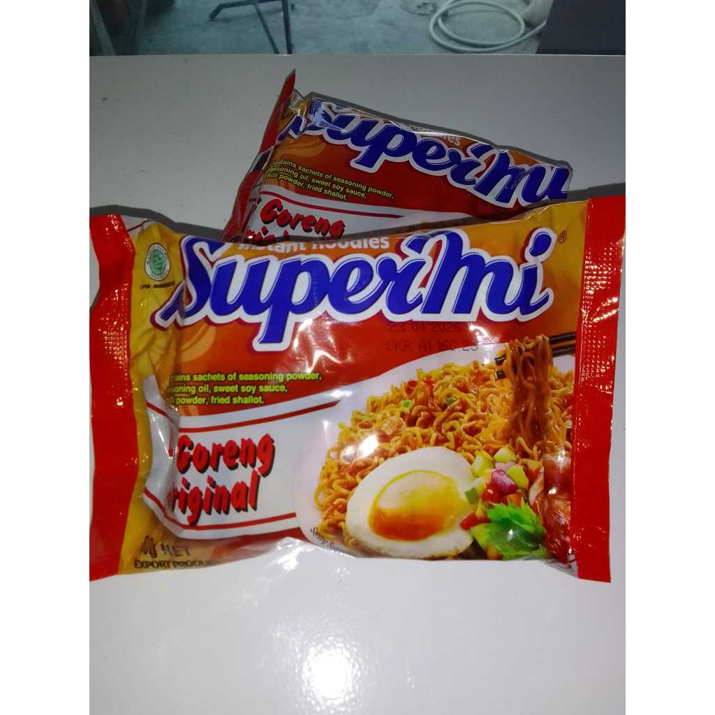 Mi Goreng Original Super Mi with chilli 80g | Shopee Philippines