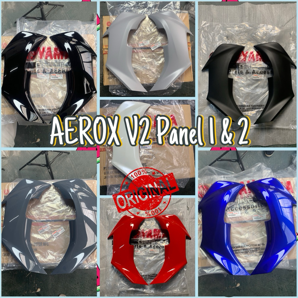 Panel 1 & 2/Front side cover for AEROX V2 (Yamaha Genuine Parts ...