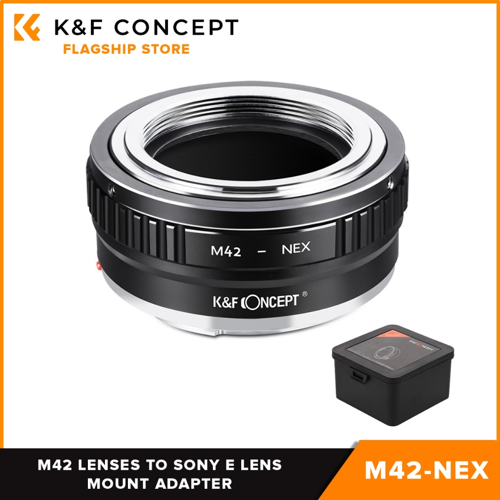 K&F Concept M42 Lenses to Sony E Mount Camera Mount Adapter M42-NEX ...