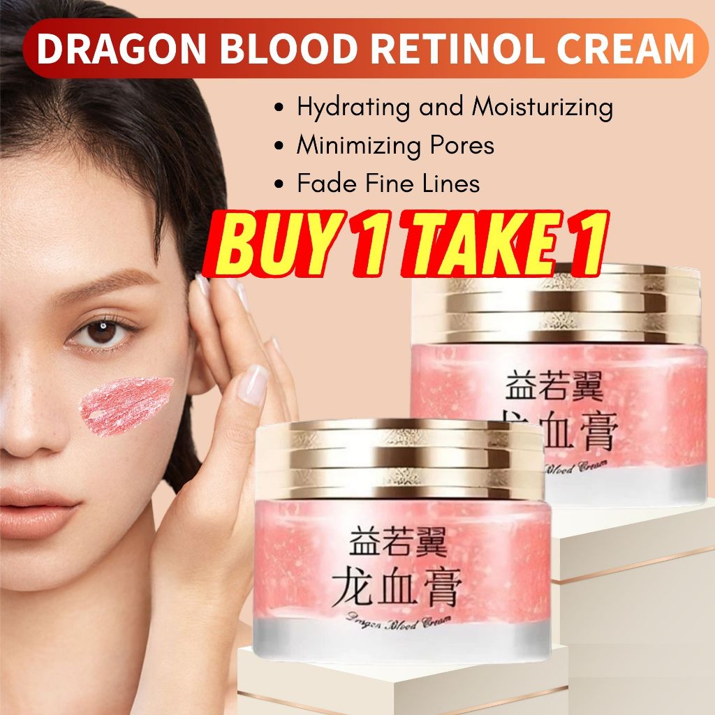 KKJJ Dragon Blood Cream Whitening Moisturizing Anti-Age Retinol Essence ...