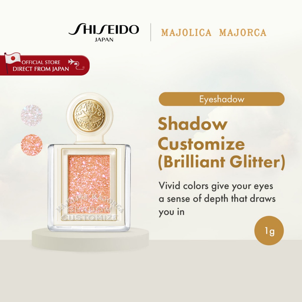 MAJOLICA MAJORCA Shadow Customize (Brilliant Glitter) WT901 / GD802 (1 ...