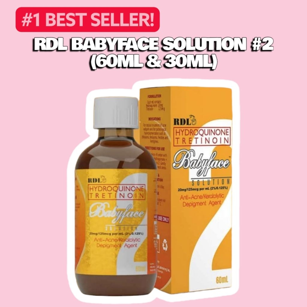 RDL Astringent Toner #2 (60ml & 30ml) For Lighter Skin Tone | Shopee ...