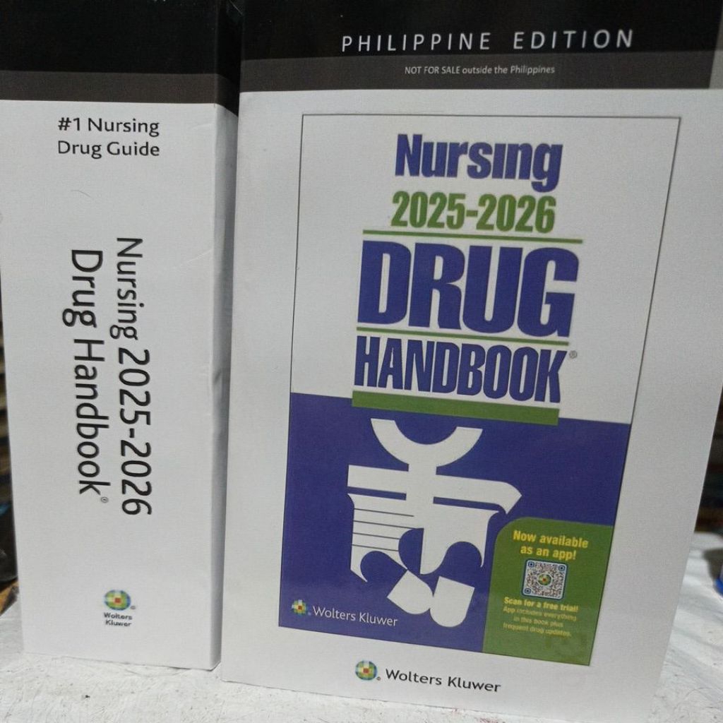 Nursing 2025-2026 Drug Handbook ONHAND | Shopee Philippines