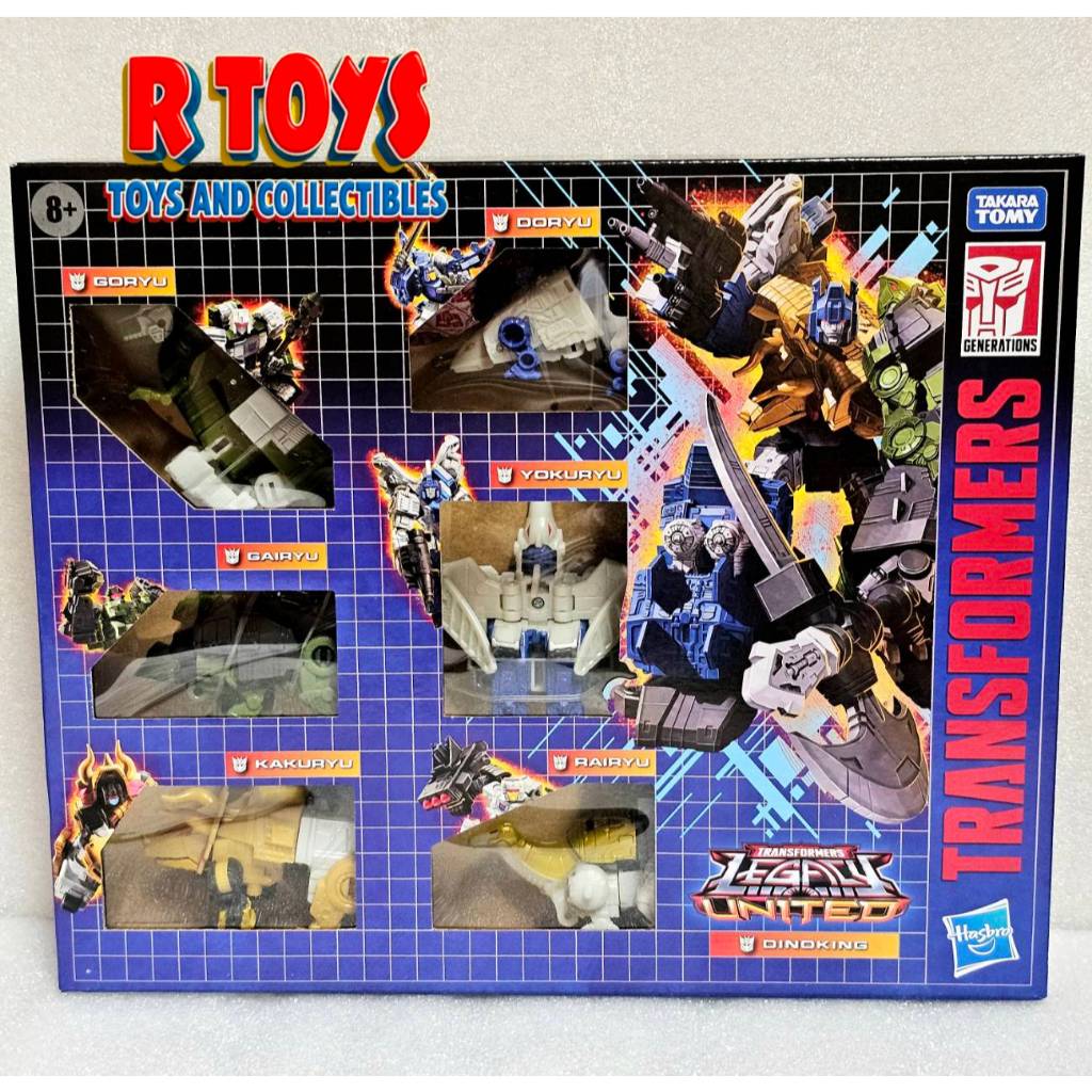 Transformers TF Legacy United Dinoking Dino King Dinobots Core Class 6 ...
