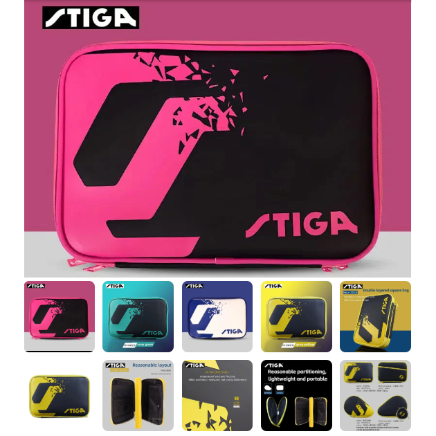 Stiga China CP12W Dual Wallet Case ORIG Stiga Table Tennis Case ...