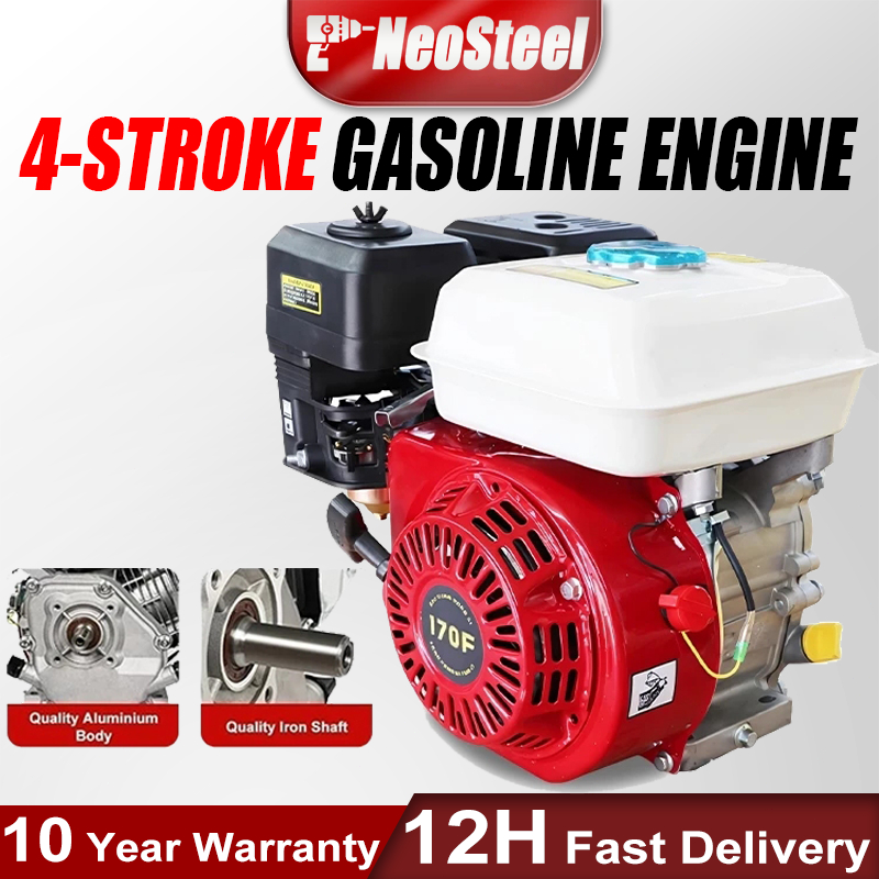 NeoSteel Gas Engine High Speed 7.5HP Four Stroke Air Cooled Gasoline ...