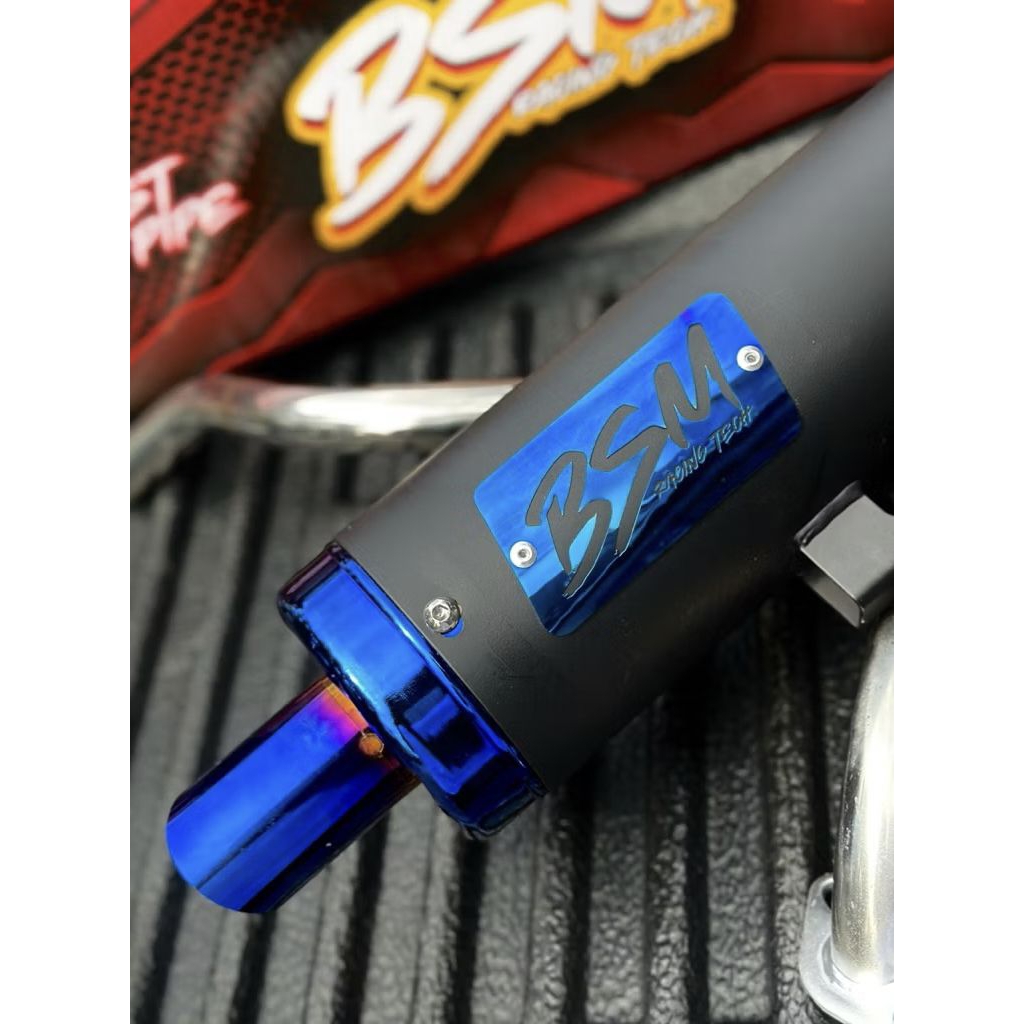 BSM POWER PIPE for HONDA CLICK 125/ 150 V2 & V3 / YAMAHA AEROX NMAX Bsm ...