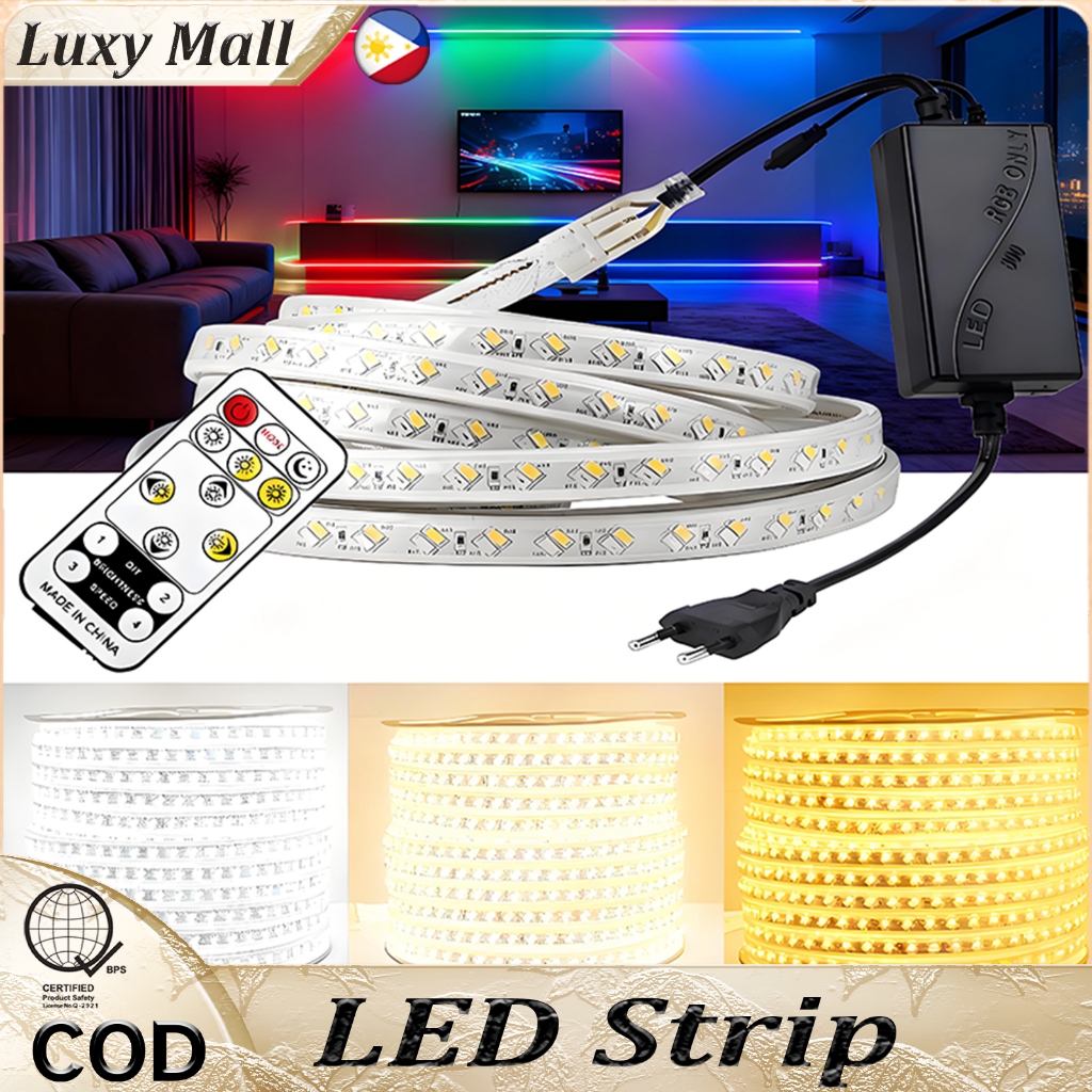 Luxy 30M-5M LED Strip Light Tricolor Waterproof Indoor Outdoor Decor ...