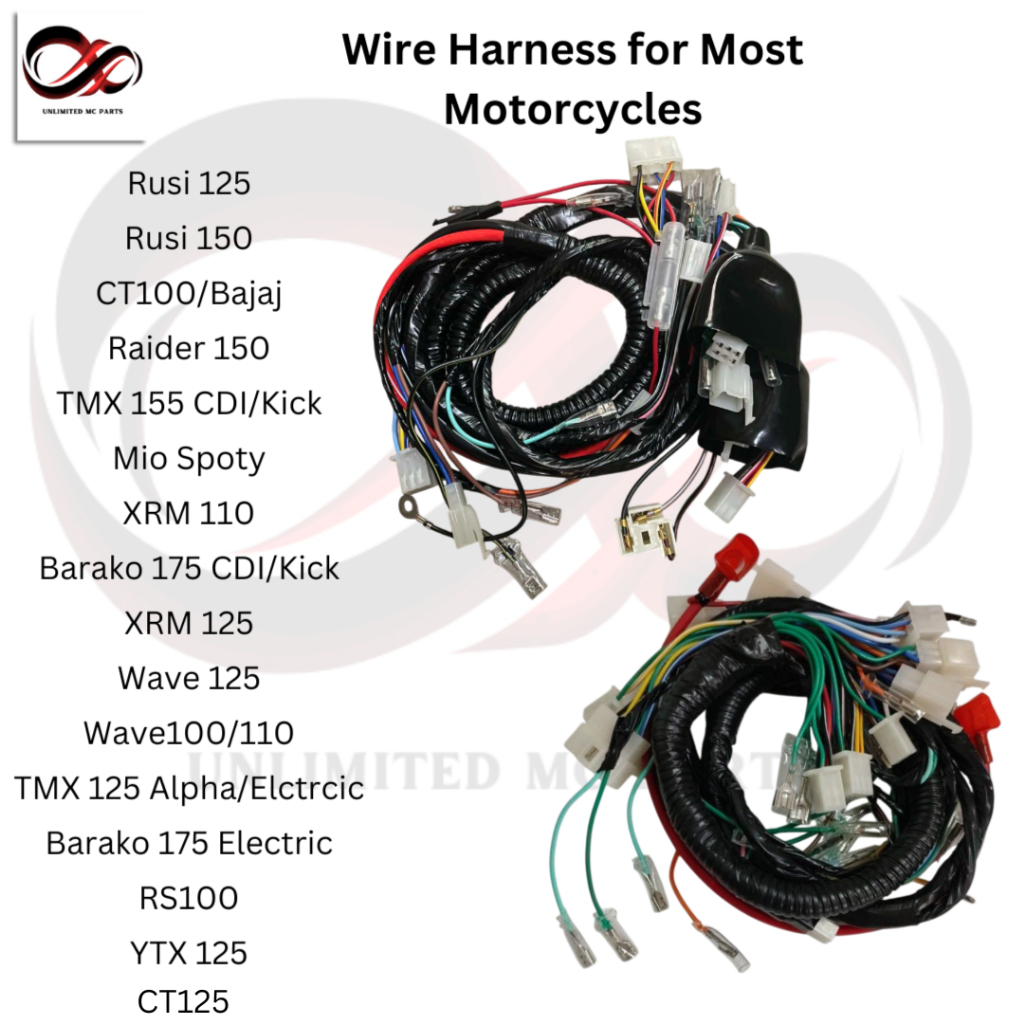 Wire Harness for Most Motorcycles | Shopee Philippines