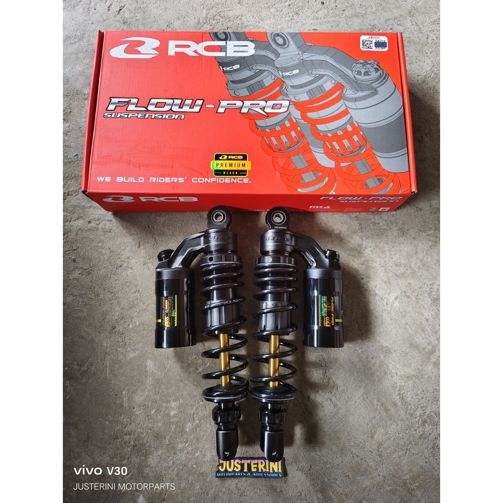 RCB FLOW PRO PREMIUM BLACK 305MM FULLY ADJUSTABLE | Shopee Philippines