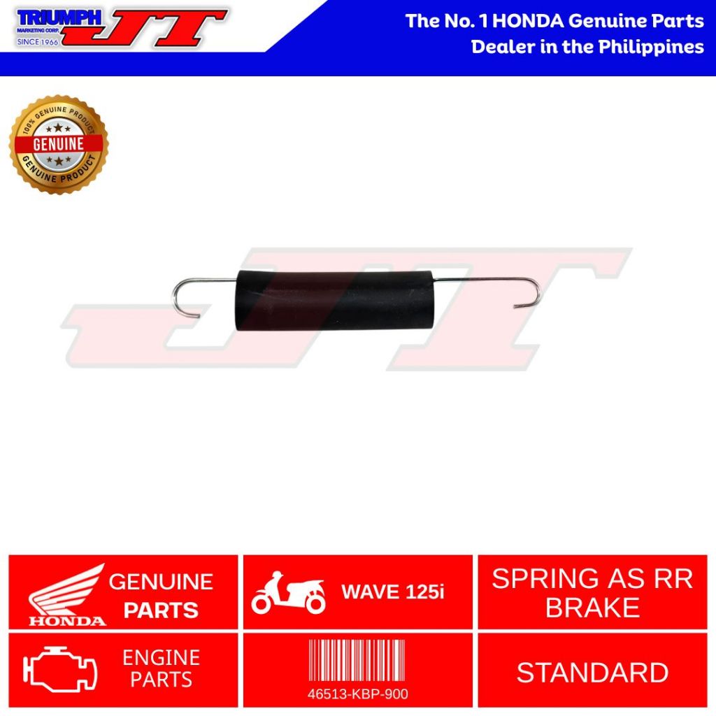 HONDA GENUINE WAVE 125i SPRING AS RR BRAKE (46513-KBP-900) | Shopee ...