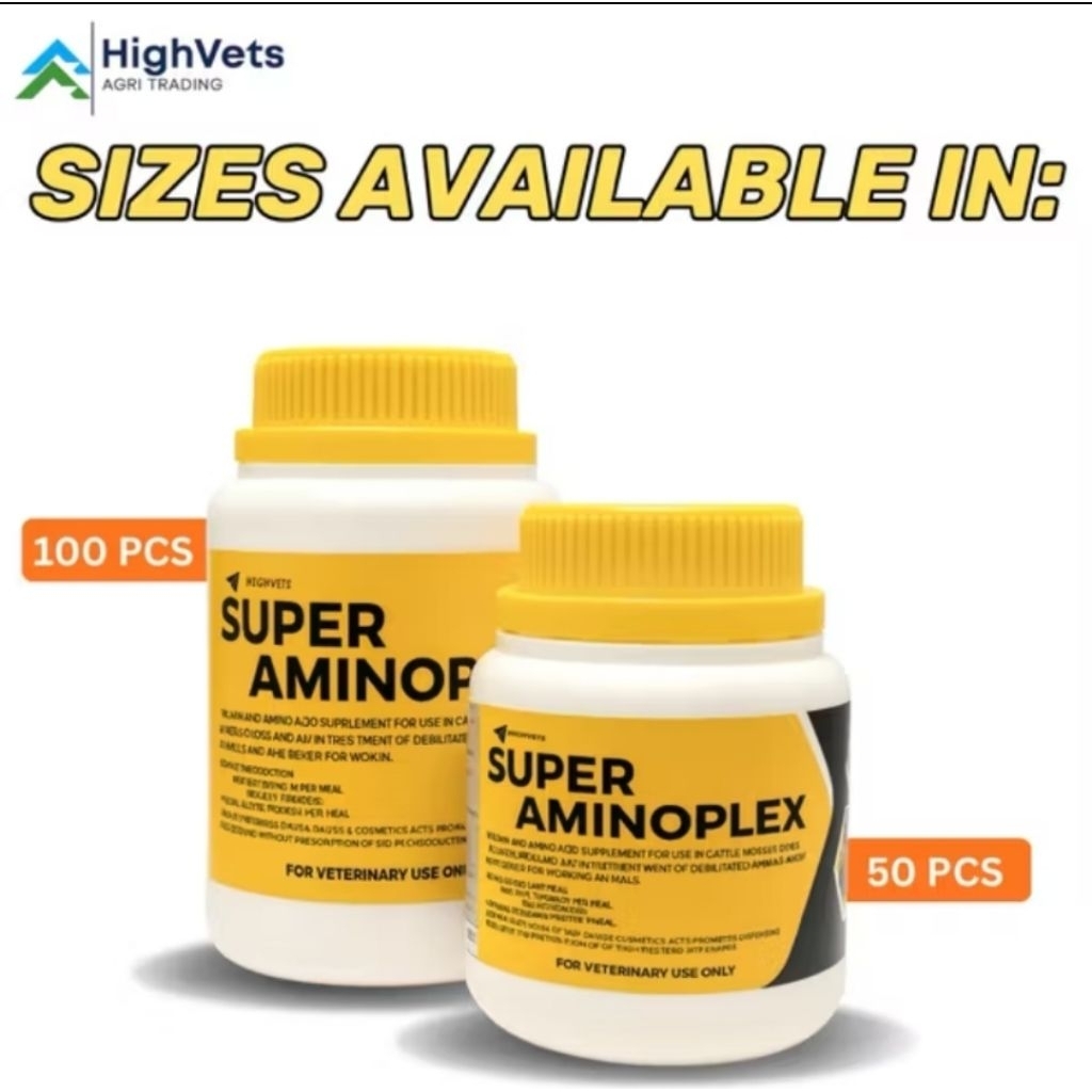 Super Aminoplex Capsule - Gamefowl And Animal Conditioning Support. For ...