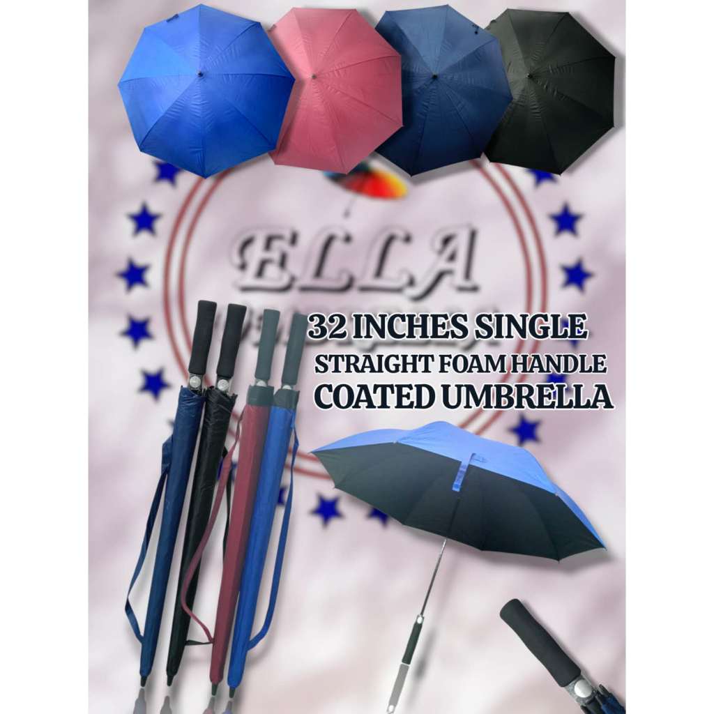 (ellashop) New single coated 32 inches Big size straight foam handle ...
