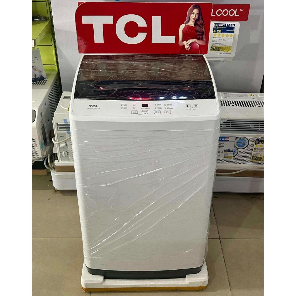 TCL 7.5kg top-load fully automatic washing machine. | Shopee Philippines