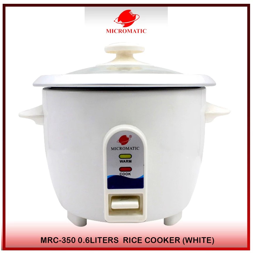 Micromatic MRC-350 Rice Cooker 0.6L(white) | Shopee Philippines