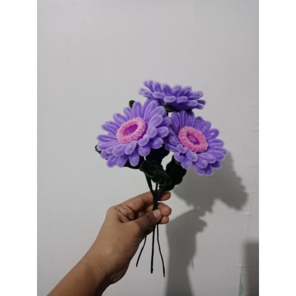 Fuzzy wire Gerbera flower(sold per stem) | Shopee Philippines