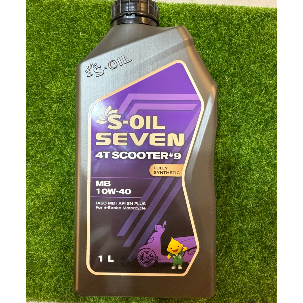 S-Oil Seven Gold 4T Scooter 10W-40 Fully Synthetic Engine Oil with ...