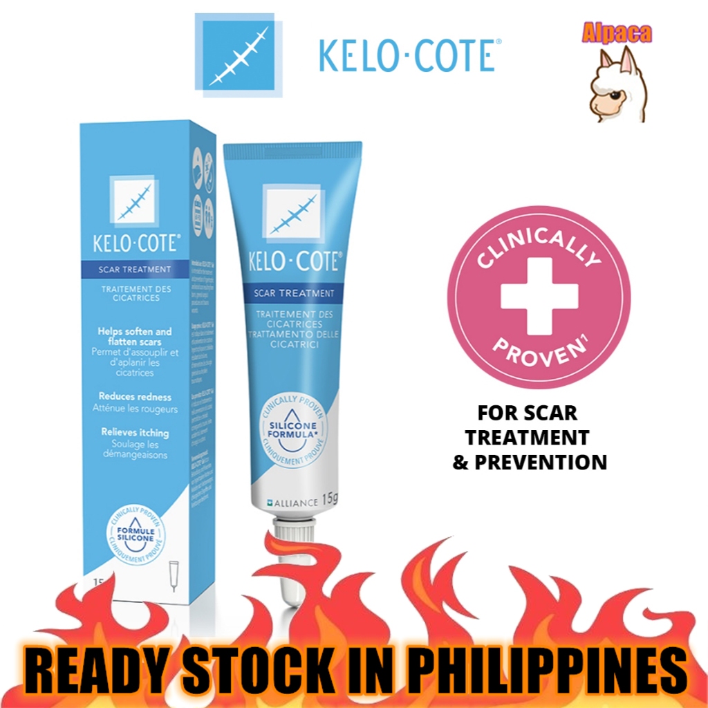 KELO-COTE Advanced Formula Silicone Scar Gel 15g Scar Treatment for ...