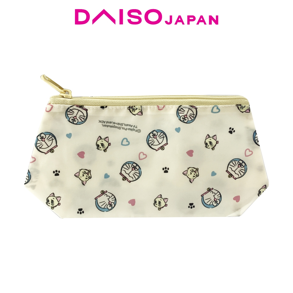 Daiso Doraemon Love Love Trapezoid Pouch | Shopee Philippines