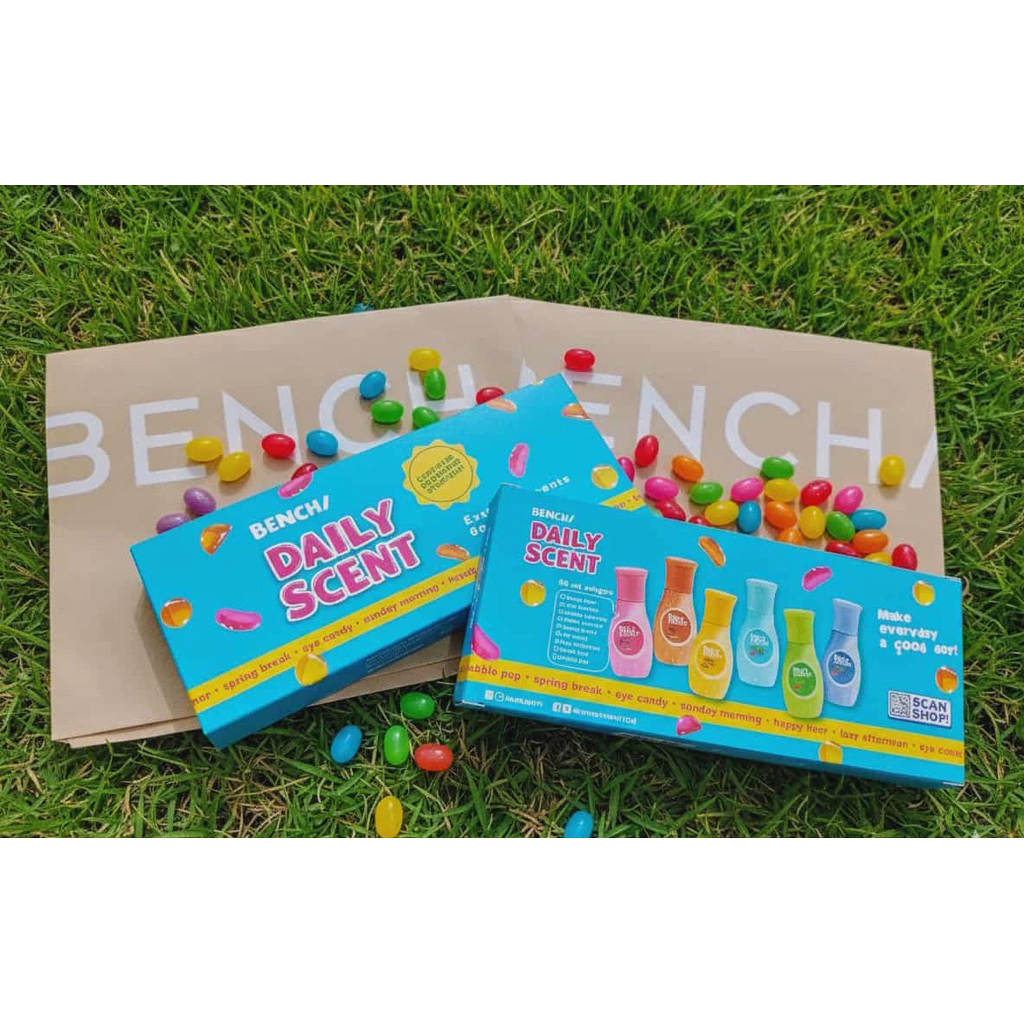 BENCH DAILY SCENT 6-IN-1 PACK WITH BENCH PAPER BAG | Shopee Philippines