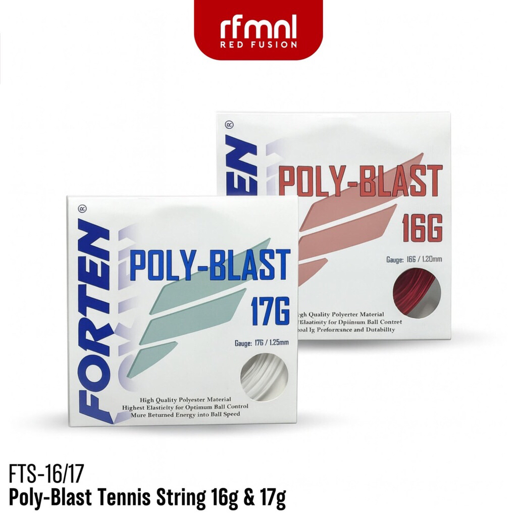 Forten Poly-Blast Tennis Strings 16g & 17g FTS-16/17 | Shopee Philippines