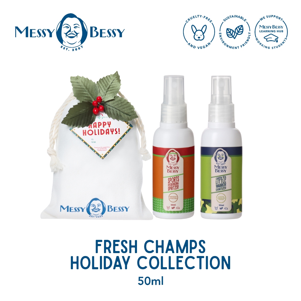 Messy Bessy Fresh Champs Holiday Collection | Shopee Philippines