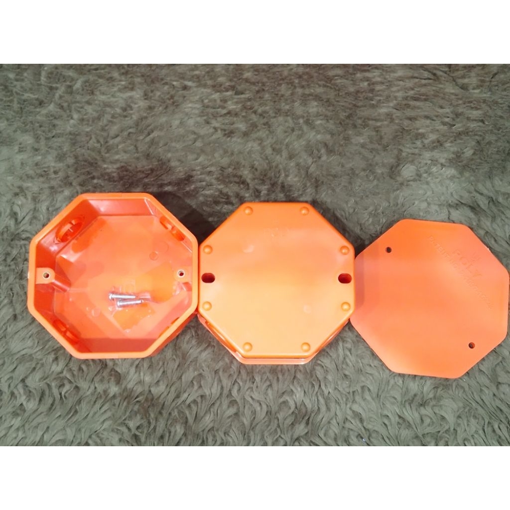 POLY JUNCTION BOX PVC WITH COVER | Shopee Philippines