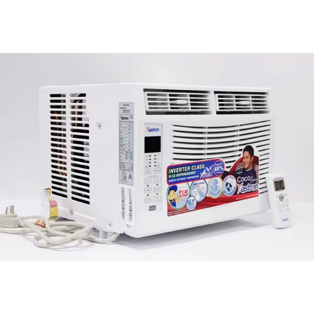 Astron 0.6HP Inverter Class Window Type Aircon | Shopee Philippines