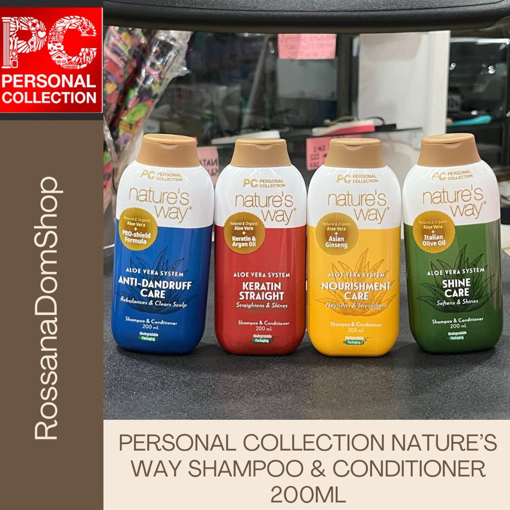 Personal Collection nature’s way aloe vera system shampoo & conditioner ...
