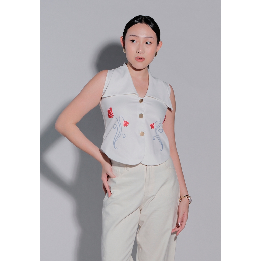 Holiday 2025 Ikshan Sleeveless Top | Shopee Philippines
