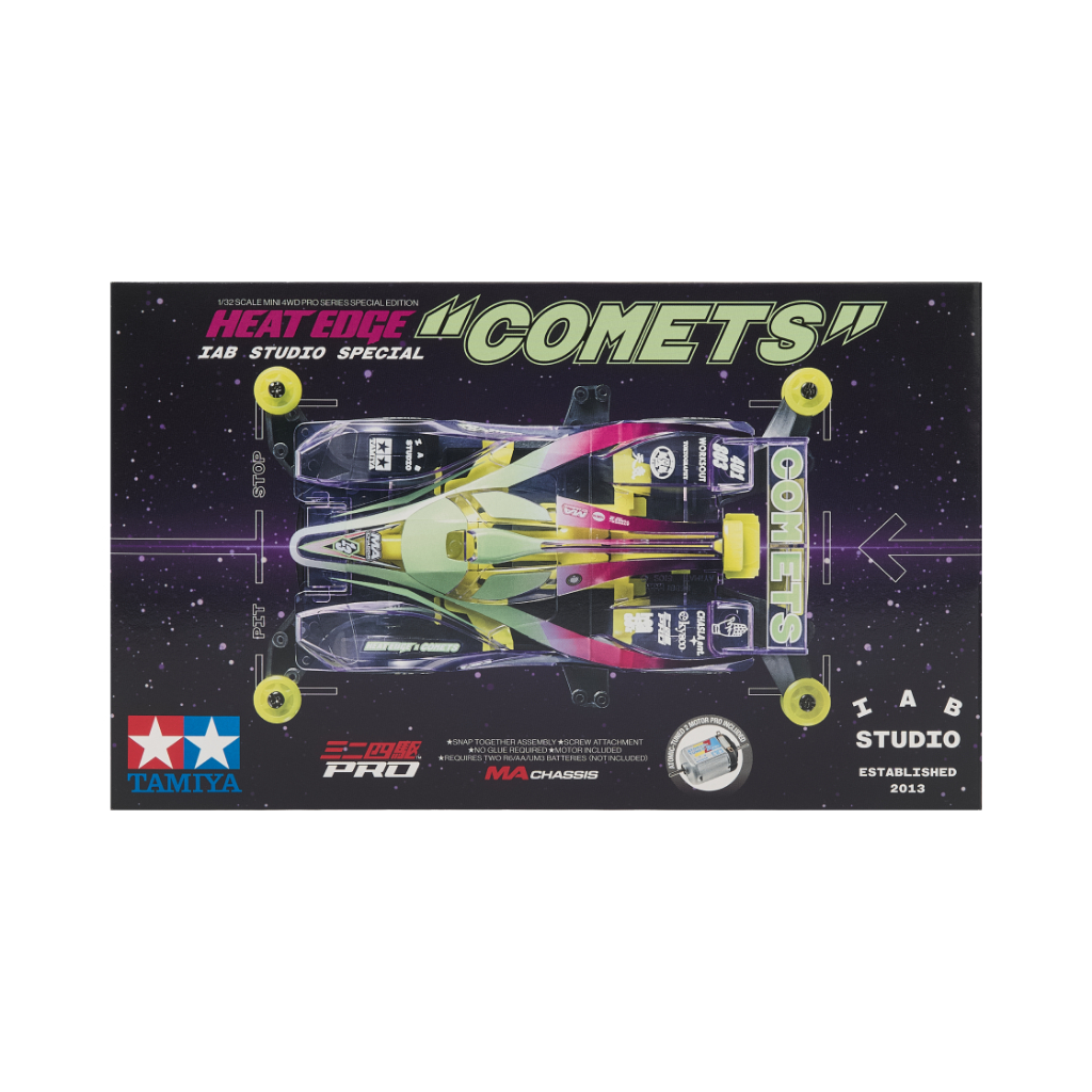 【DIRECT FROM JAPAN】TAMIYA MINI4WD Heat Edge LAB Studio Special Comets ...