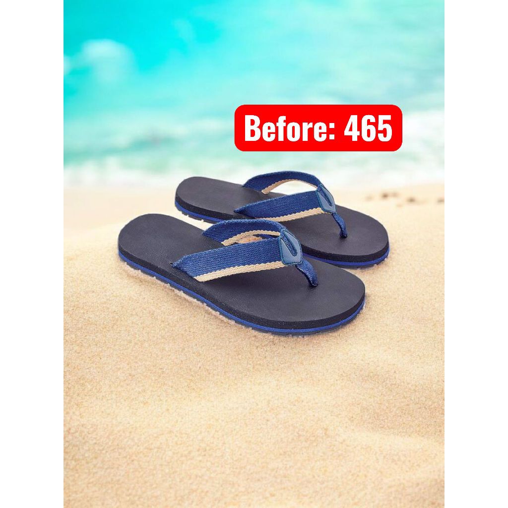 Men's Casual Thong Slippers, Comfortable Men's Thong Slide Sandals ...