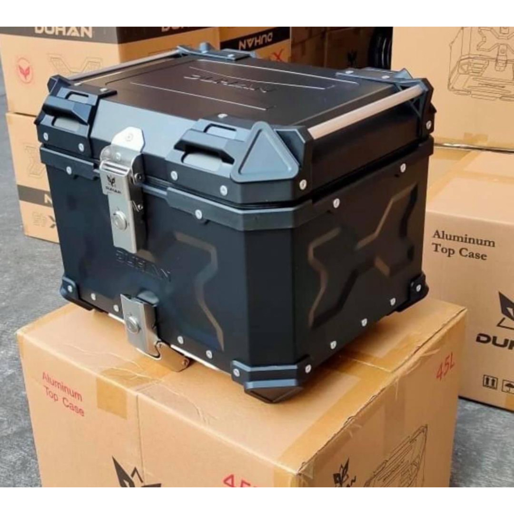 New Duhan Alloy Top box 45 L with freebies included | Shopee Philippines