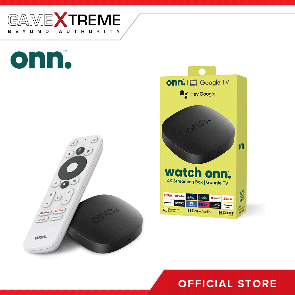 ONN android 4k Streaming Box with Google TV Black SALE | Shopee Philippines