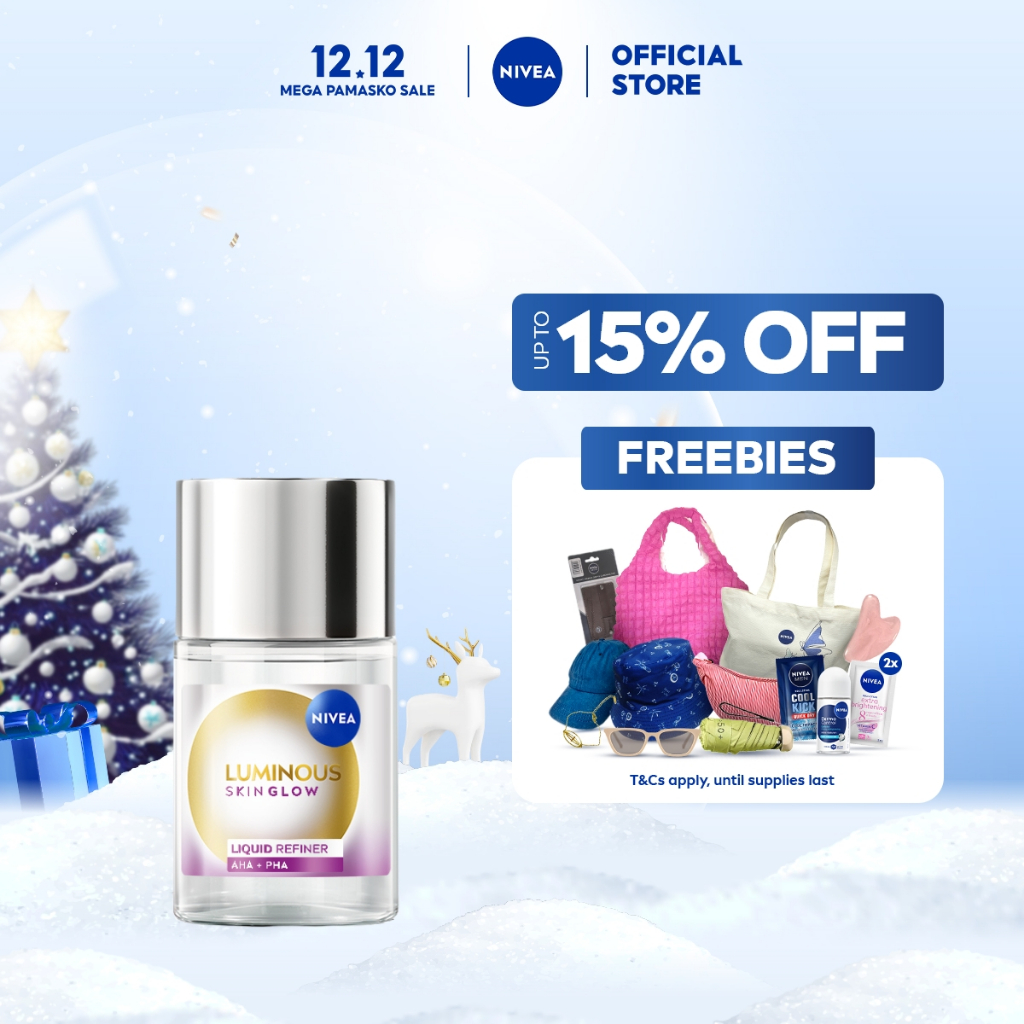 NIVEA Face Care Luminous630 Skin Glow Liquid Refiner, 100ml | Shopee ...