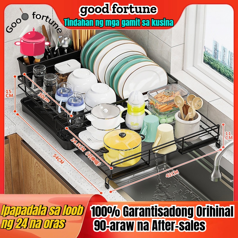 304 stainless steel material 2in1 Layer na Expandable Dish Rack may ...